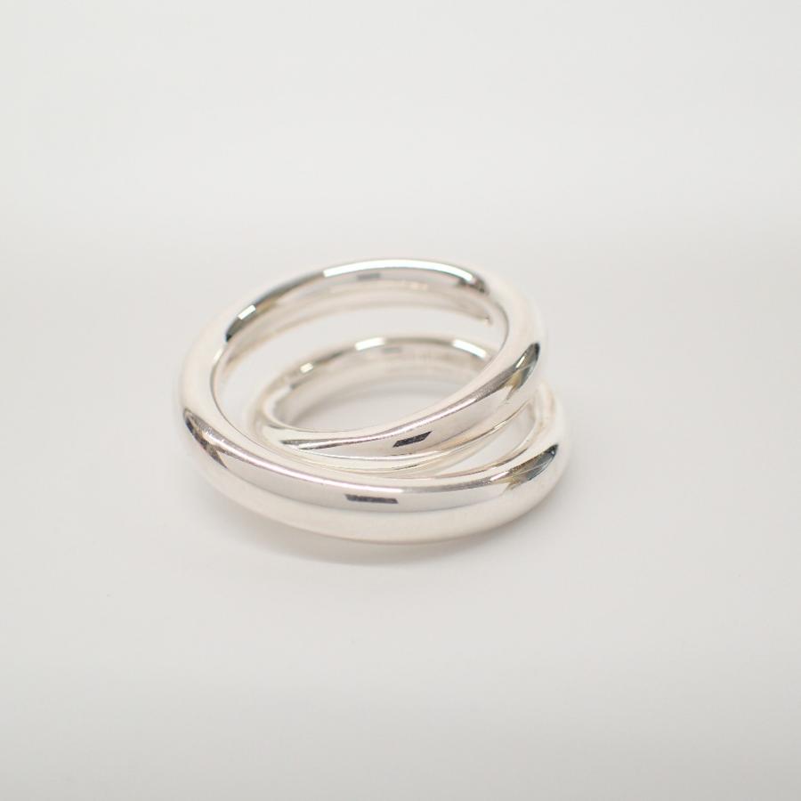 HERMES エルメス Ag925 ヴェルティージュ リング・指輪 52 シルバー レディース : ブランドリユースショップエコスタイル ...