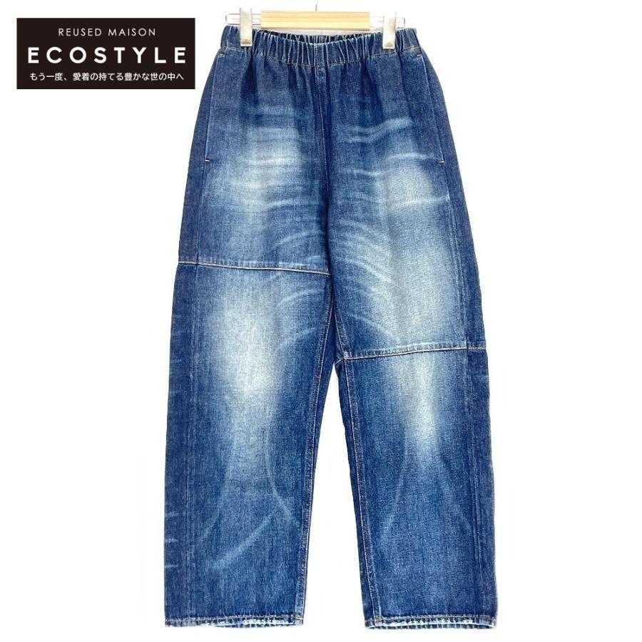 MM6 エムエムシックス 21年製 S52KA0324 デニムパンツ ブルー 38 ボトムス デニム レディース 中古 : ブランドリユースショップエコスタイル - 通販 - Yahoo!ショッピング