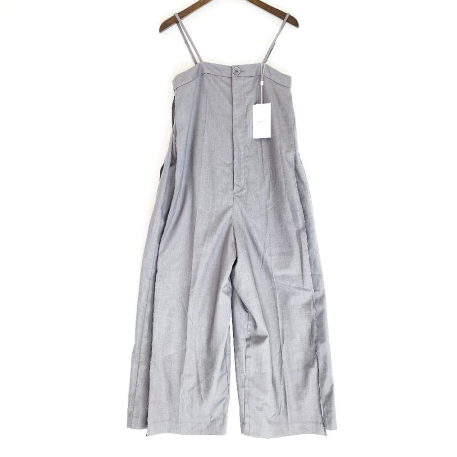 AMERI アメリ 01310881060 グレー SIDE CUT OFF SUSPENDER PANTS S ボトムス ポリエステル レディース 中古 : ブランドリユースショップエコス ...