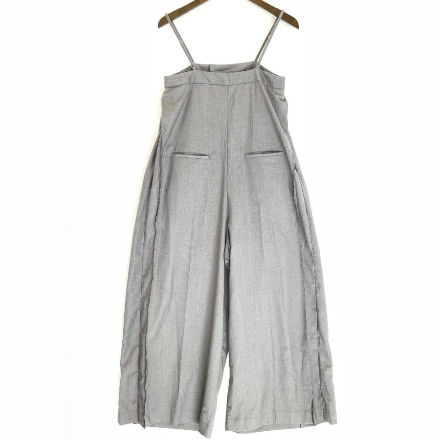 AMERI アメリ 01310881060 グレー SIDE CUT OFF SUSPENDER PANTS S ボトムス ポリエステル レディース 中古 : ブランドリユースショップエコス ...