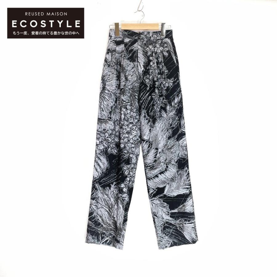 AMERI アメリ ×KEITAMARUYAMA 02310890340 2TUCK STRAIGHT PANTS グレー／ブラック M ボトムス ポリエステル レディース 中古 : ブランド ...