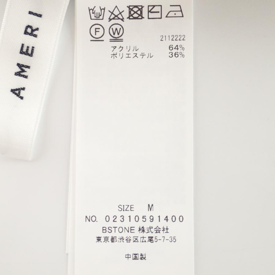 AMERI アメリ 23SS 02310591400 ベージュ LOOP YARN SEMI FLARE KNIT DRESS ベージュ M ワンピース アクリル レディース 中古 ...