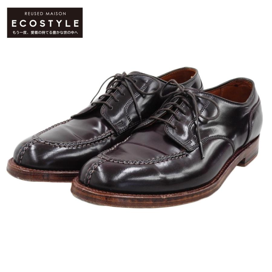 ALDEN 美品 Alden オールデン コードバン NST シューズ メンズ バーガンディ カラー8 9 1/2 D7606 : ブランド ...