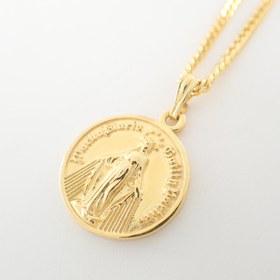 美品 WACKO MARIA ワコマリア WMGP-NL05 SILVER925 COIN NECKLACE コイン ネックレス GOLD ...