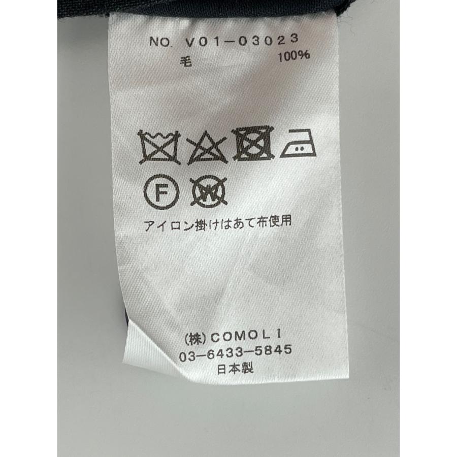 COMOLI コモリ 22SS V01-03023 ブラック ウールニータックパンツ ブラック 2 ボトムス ウール メンズ 中古 : 7765400000023526 : ブランドリユース ...