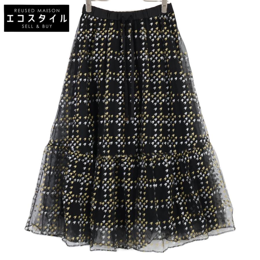 Grace Class グレースクラス 22年製 ブラック グレンチェックチュールスカート 36 レディース : ブランドリユースショップエコスタイル - 通販 - Yahoo!ショッピング