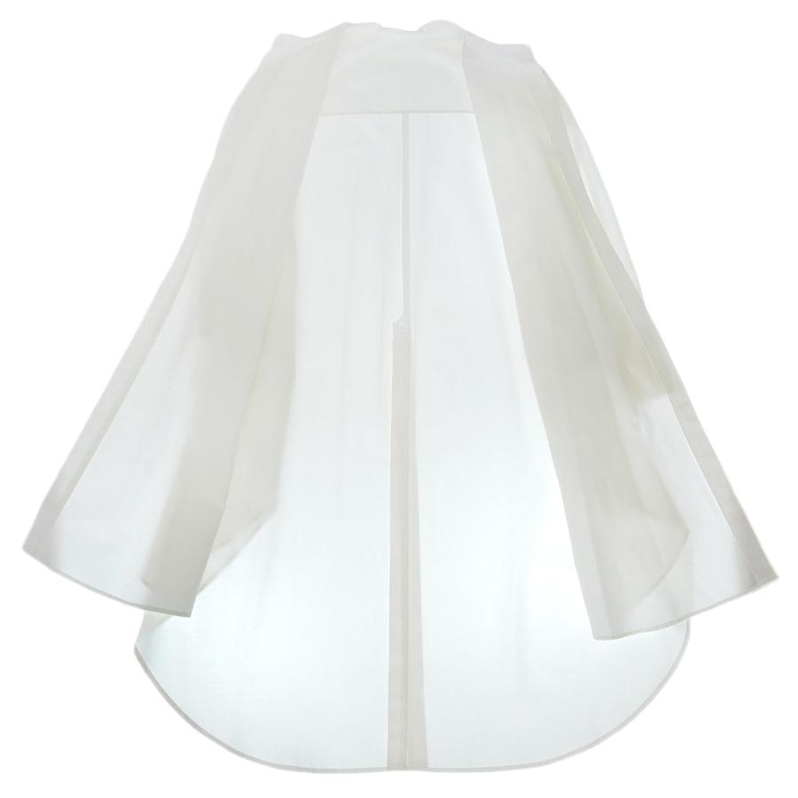 美品 LE PHIL ル フィル ポリエステル×コットン サークル オーバー ブラウス トップス レディース ホワイト F 534 ...