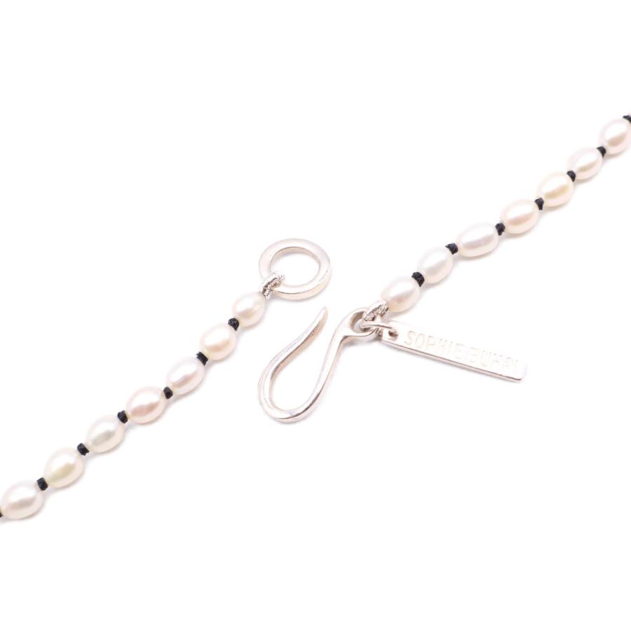 美品 SOPHIE BUHAI ソフィー ブハイ 925 Tiny Pearl Collar Necklace タイニー パール カラー ネックレス ホワイト/シルバー レディース ...