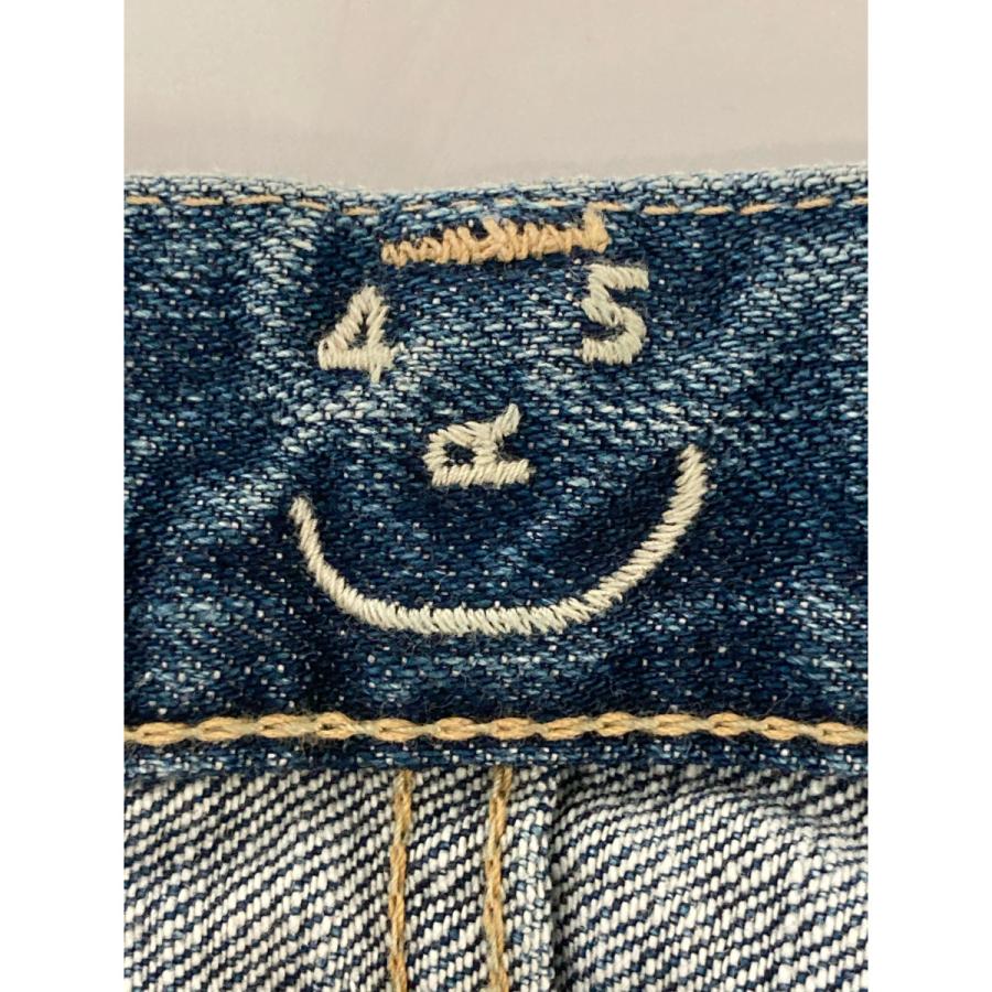 45R フォーティファイブ アール ブルー系 刺繍 再び6.5空比古比 45R フォーティファイブ アール ブルー系 刺繍 再び6.5空比古比