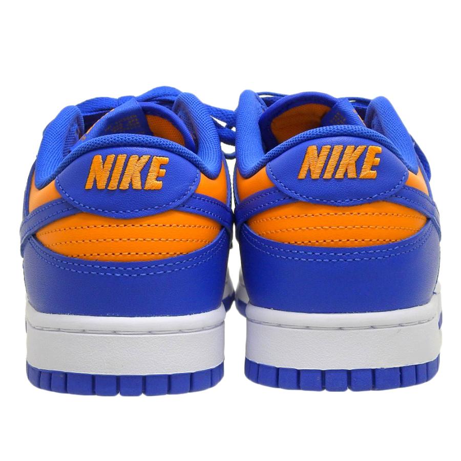 NIKE（ナイキ） 新品同様 Dunk Low Retro Knicks スニーカー シューズ メンズ オレンジ/ブルー 28cm ...