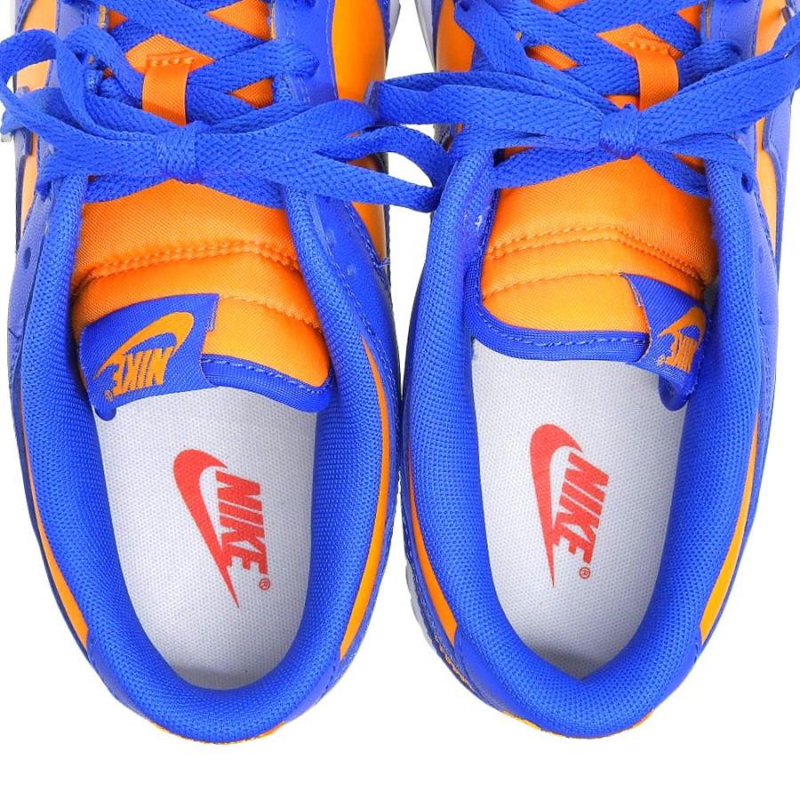 NIKE 新品同様 ナイキ Dunk Low Retro Knicks スニーカー シューズ メンズ オレンジ/ブルー 28cm DV0833 ...