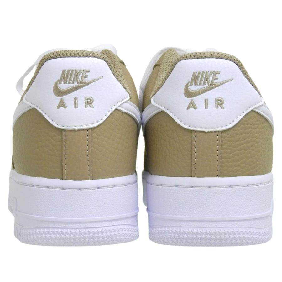 NIKE 新品同様 ナイキ Air Force 1 '07 Khaki/White シューズ メンズ カーキ/ホワイト 26cm DV0804 ...