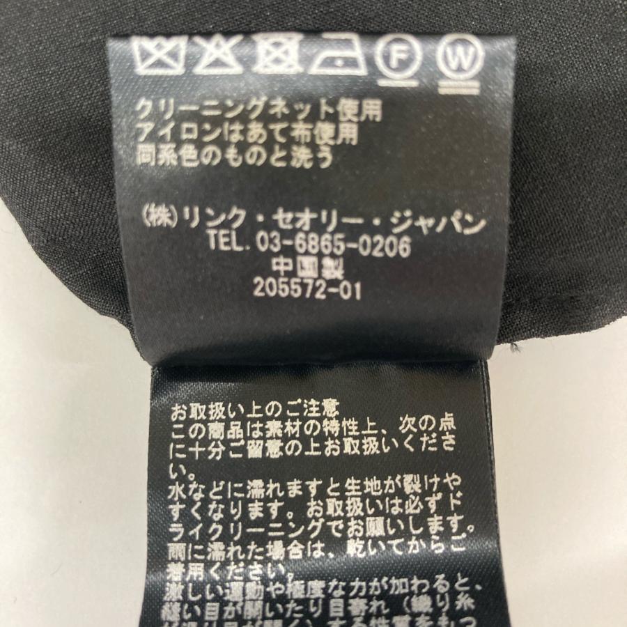 theory（セオリー） 23SS ブラック Eco Crunch Wash ノースリーブ