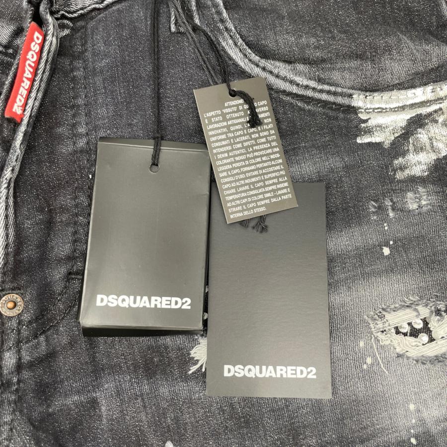 DSQUARED2 ディースクエアード 21年製 S74LB0919 ブラック DSQUARED2 ディースクエアード 21年製 S74LB0919 ブラック