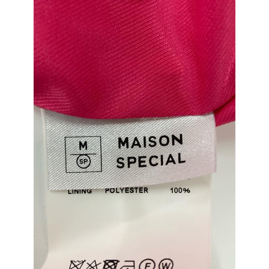 MAISON SPECIAL メゾンスペシャル ピンク ウール混 ロービング MAISON SPECIAL メゾンスペシャル ピンク ウール混 ロービング
