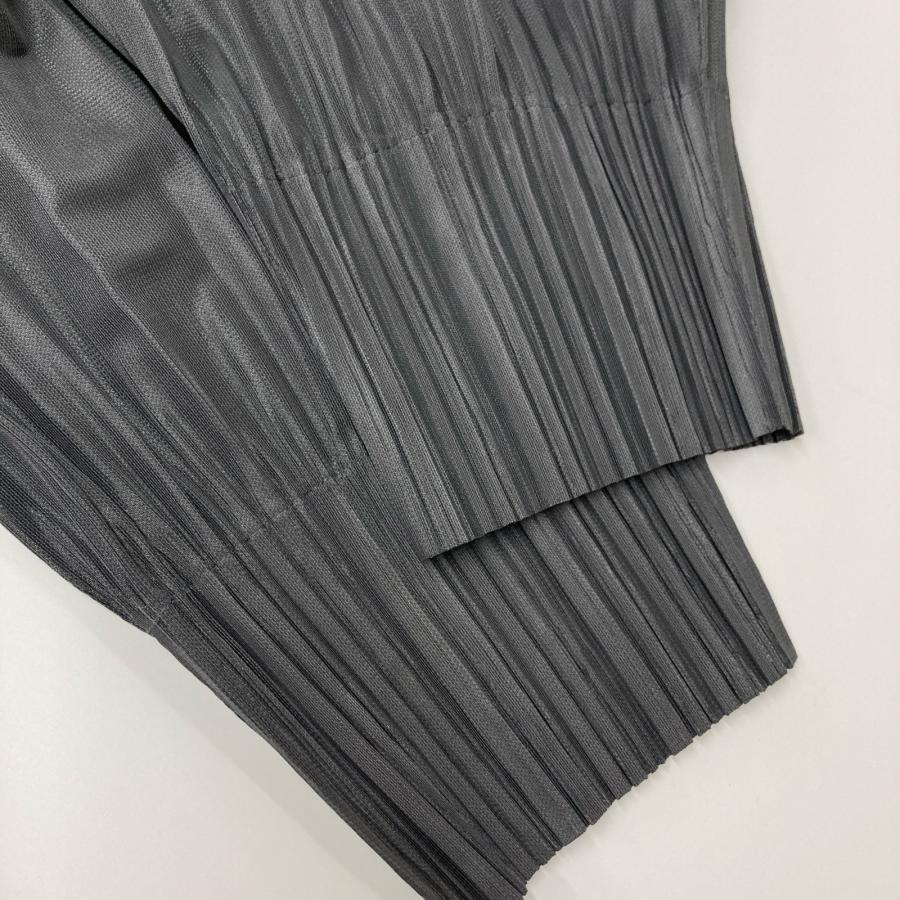 PLEATS PLEASE プリーツプリーズ PP55-JF402 グレー ギャザー PLEATS PLEASE プリーツプリーズ PP55-JF402 グレー ギャザー