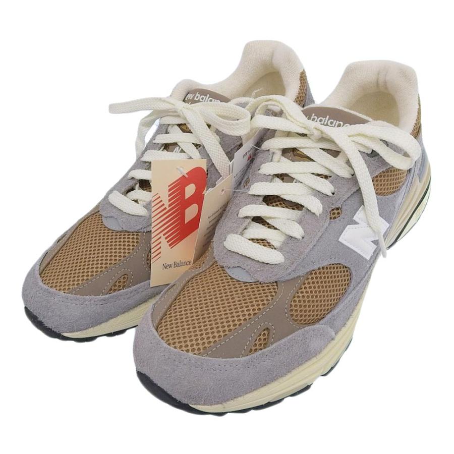 New Balance（ニューバランス） 新品同様 993 スニーカー シューズ メンズ シャドウグレー/ドリフトウッド 29cm ...