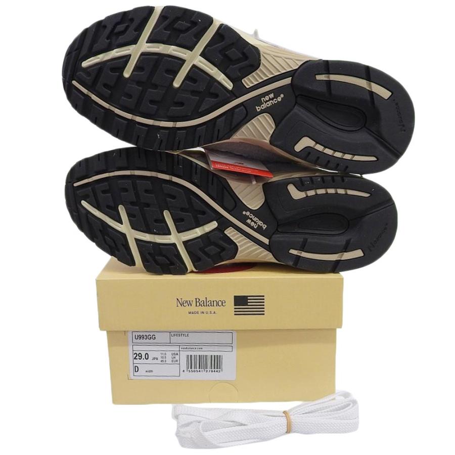 New Balance 新品同様 NEW BALANCE ニューバランス 993 スニーカー シューズ メンズ シャドウグレー/ドリフトウッド ...