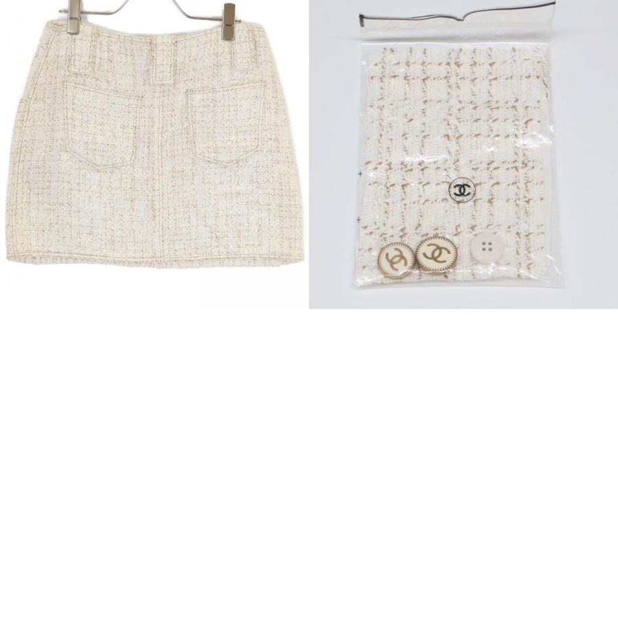 CHANEL シャネル 01P P17786V09961 ココマークボタン ツイード CHANEL シャネル 01P P17786V09961 ココマークボタン ツイード