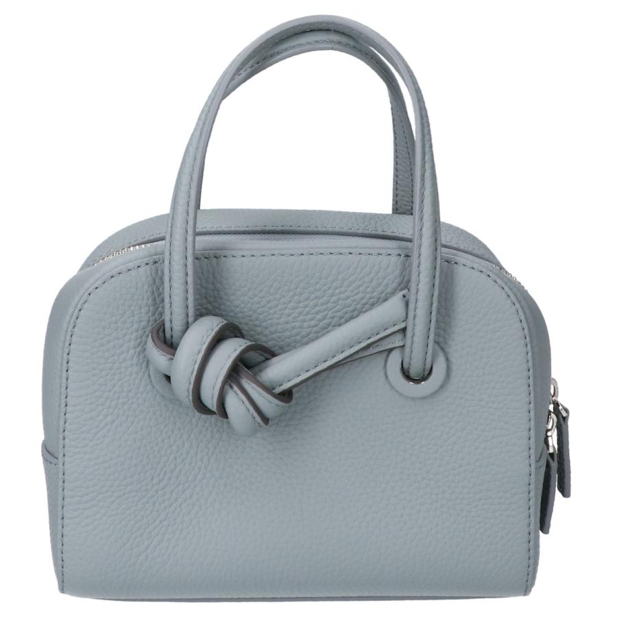 美品 VASIC ヴァジック TOMORROWLAND トゥモローランド別注 APERO MINI MINI アペロ ミニミニ ハンドバッグ ブルーグレー レディース ...