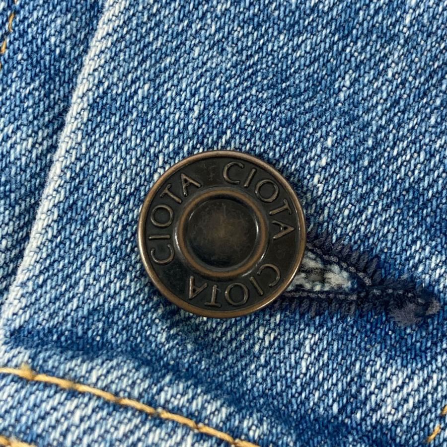 CIOTA シオタ JKLM-104M ブルー スビンコットン 13.5oz デニムジャケット ブルー 40 ジャケット デニム メンズ 中古 : 7765400000068386 ...