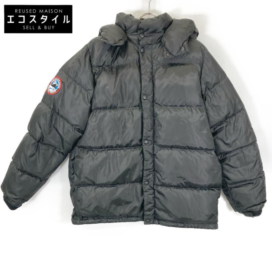 ARCTIC EXPLORER アークティックエクスプローラー ブラック FANAT ダウンジャケット L ジャケット ポリエステル メンズ ...