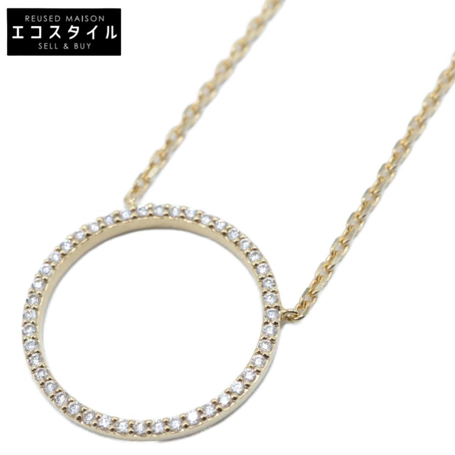 美品 Orefice オレフィーチェ K18 0.11ctダイヤモンド オディールミニ ネックレス イエローゴールド レディース : ブランドリユースショップエコスタイル - 通販 ...