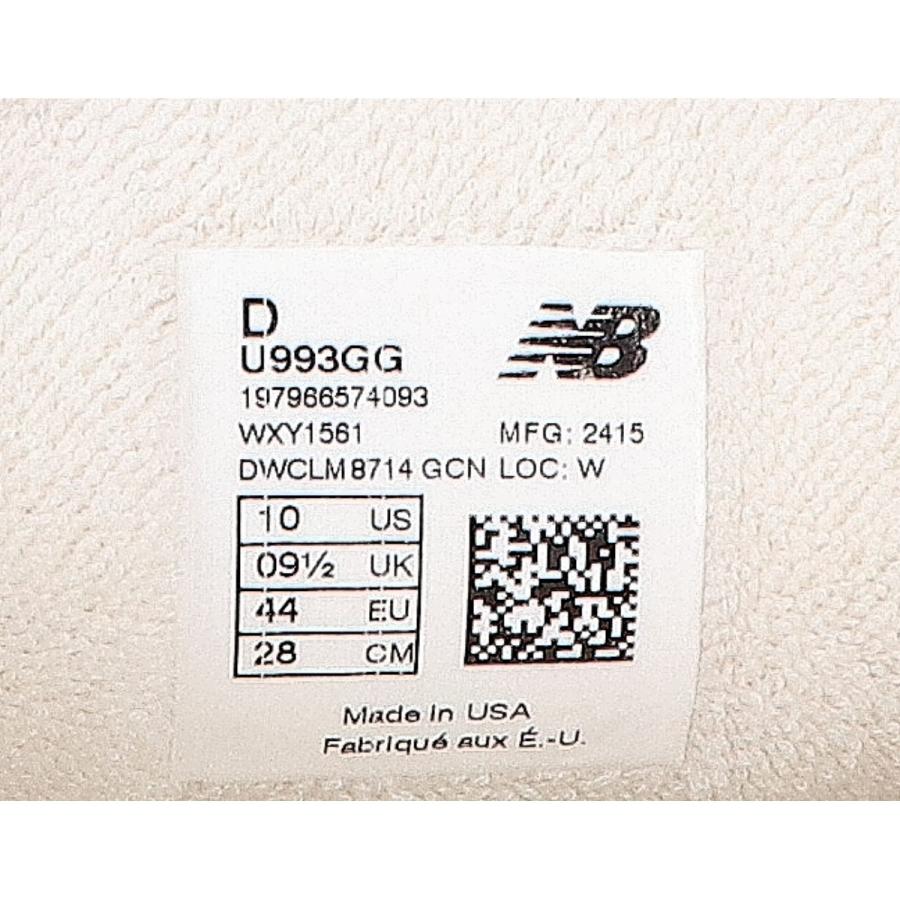New Balance 新品未使用品 NEW BALANCE ニューバランス U993GG Made in USA 993 シューズ 28 ...