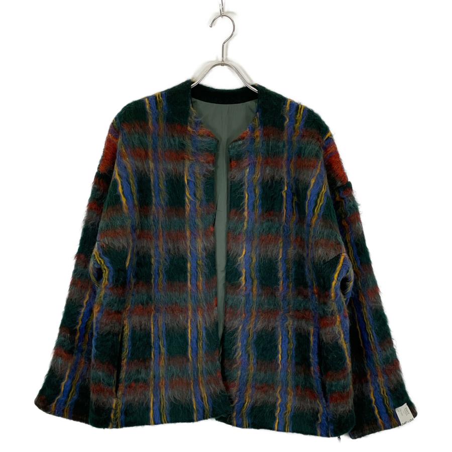 AMERI アメリ N.HOOLYWOOD COMPILE別注 グリーン ウール混 チェック ニットカーディガン F カーディガン ナイロン レディース 中古 : ブランドリユースショップ ...