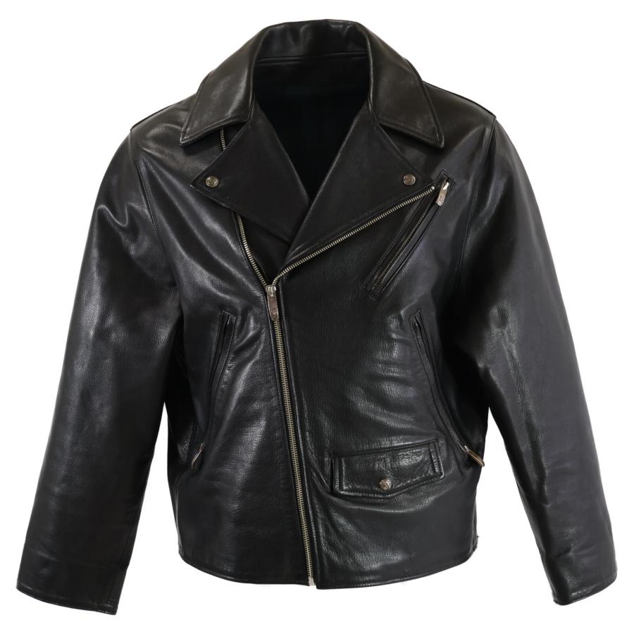 Porter Classic 美品/23AW Classicポータークラシック PC-017-1962 PC RIDERS JACKET W/LOVE＆PEACE SILVER ダブル ...