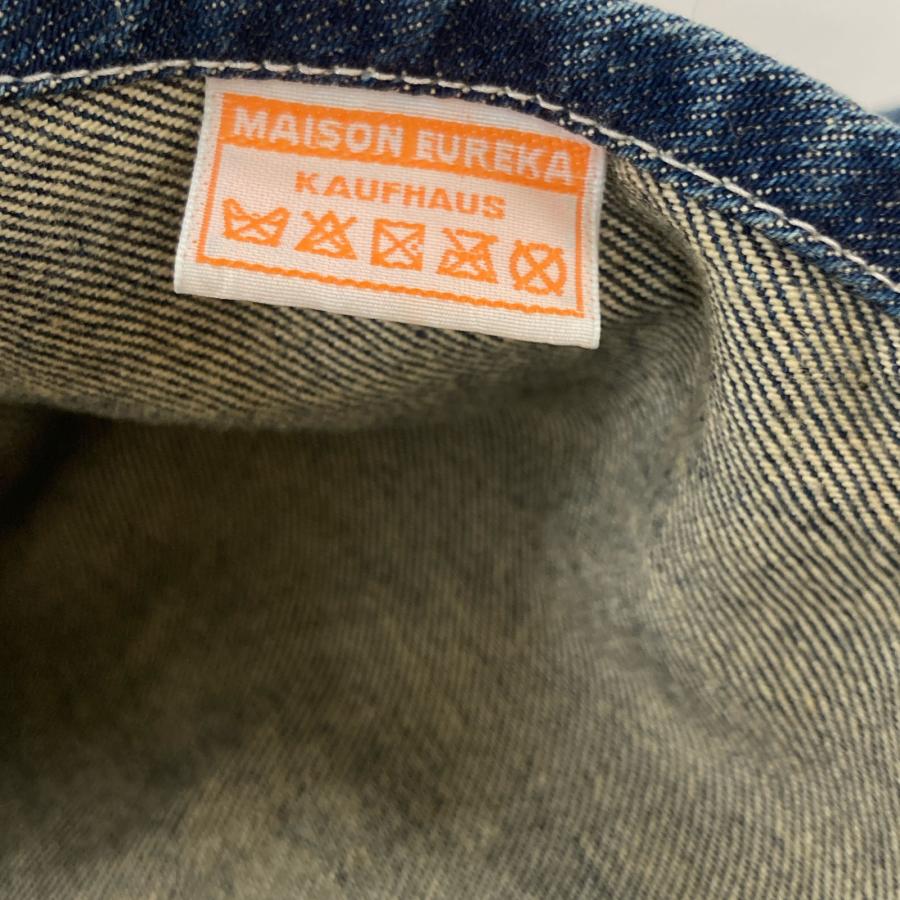 MAISON EUREKA メゾンエウレカ 182 ブルー ウォッシュドデニムオーバーオール F ボトムス デニム レディース 中古 : ブランドリユースショップエコスタイル - 通販 ...