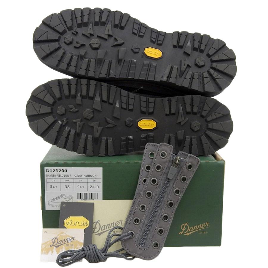 Danner 美品 ダナー DANNER FIELD LOW R シューズ メンズ グレー 24.0cm D123200 : ブランドリユース ...