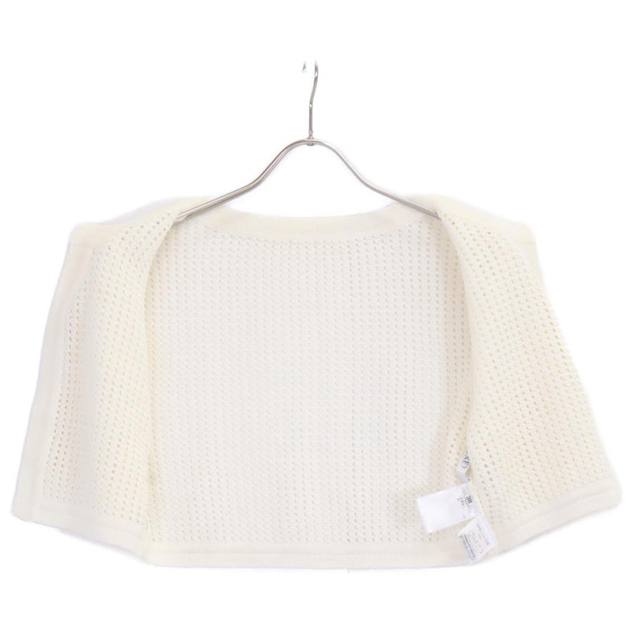 FOXEY フォクシー 39679 ホワイト アルディラ カーディガン 38 リネン レディース 中古 : ブランドリユースショップエコス ...