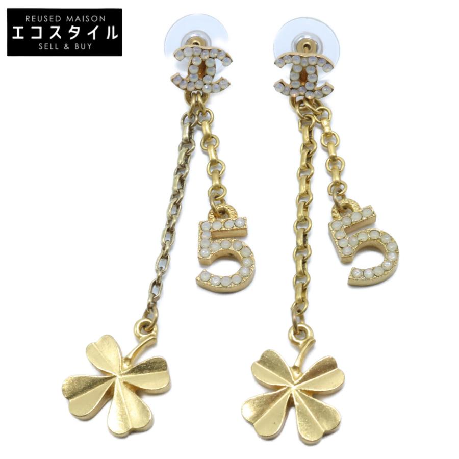 CHANEL 美品 シャネル 01A NO.5/クローバーモチーフ CCココ CHANEL 美品 シャネル 01A NO.5/クローバーモチーフ CCココ