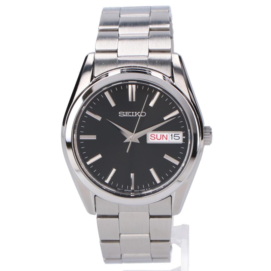 SEIKO 美品 セイコー SBTH011 6N53 SELECTION セイコーセレクション デイデイト クオーツ 腕時計 シルバー メンズ ...