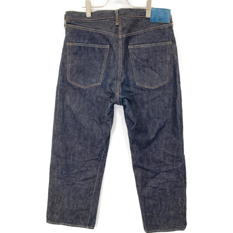 美品 VISVIM 25SS 0125105005002 SOCIAL SCULPTURE 01 WIDE RAW ボタンフライ ディアスキンパッチ デニムパンツ ボトムス W32xL30 ...