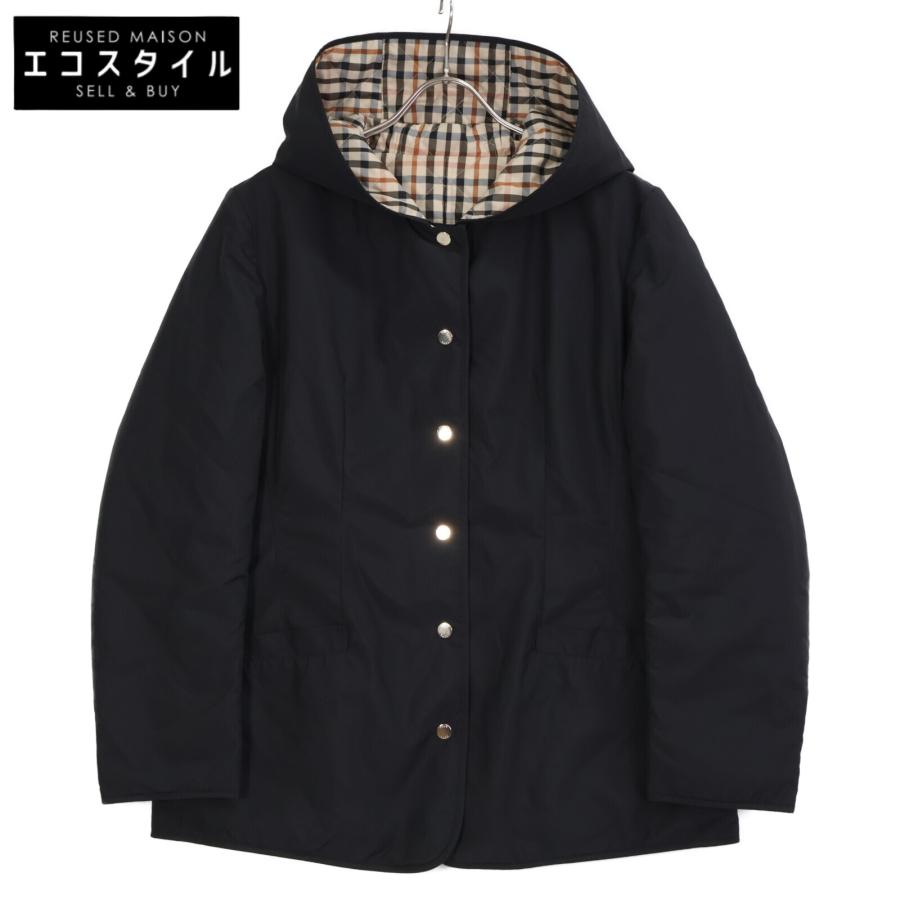 DAKS 美品/国内正規 ダックス A52F333708 中綿リバーシブルブルゾン/ ジャケット 46 ブラック レディース : ブランドリユースショップエコスタイル - 通販 - Yahoo ...
