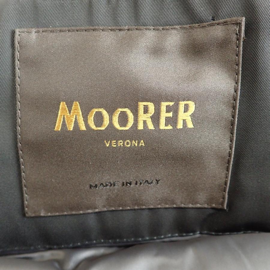 美品/ MOORER ムーレー GANITE-FX ナイロン フーデッドダウンジャケット 50 ブラック メンズ : 7777100000057911 : ブランドリユースショップエコスタイル ...