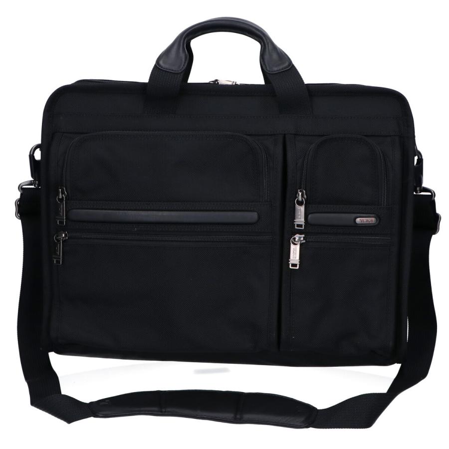 TUMI 美品/ トゥミ 26114D4 COMPACT LARGE SCREEN COMPUTER BRIEF ナイロン 2WAYショルダー ...