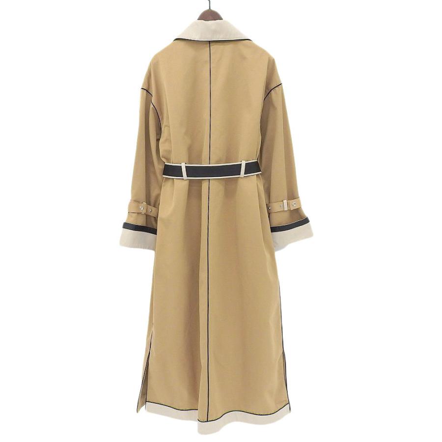 AMERI アメリ INVERT シームトレンチコート STUDIOUS別注 レディース カーキ×ベージュ 0191730470 : ブランドリユースショップエコスタイル - 通販 ...