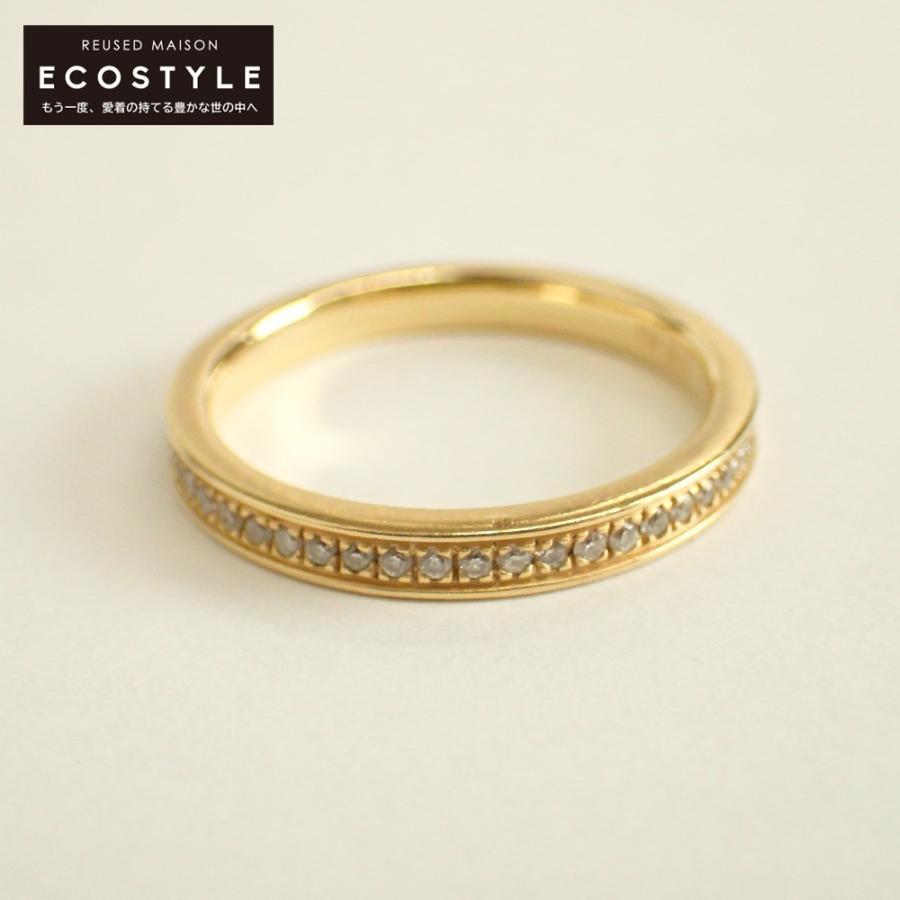 Loree Rodkin ローリーロドキン 64R-004 K18 D0.19ct ダイヤモンド ハーフエタニティ リング・指輪 #13 イエローゴールド :7777100000071077 ...