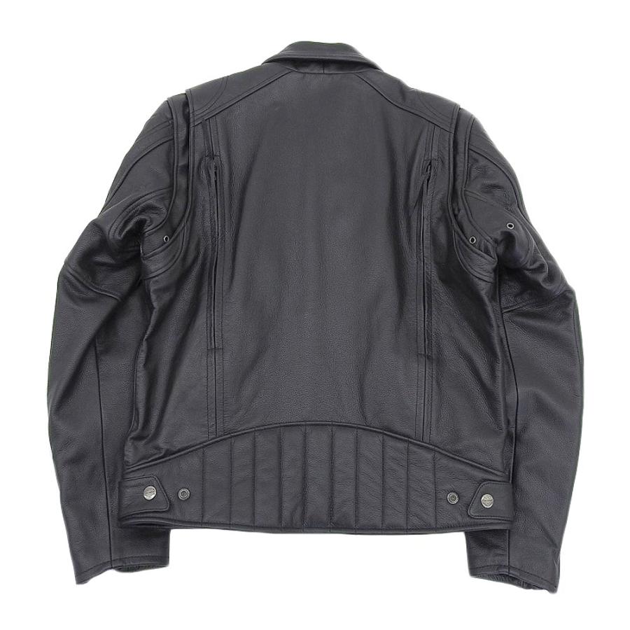 HARLEY-DAVIDSON ハーレーダビッドソン 98037-12VM レザー シングルライダース ジャケット M ブラック メンズ ...