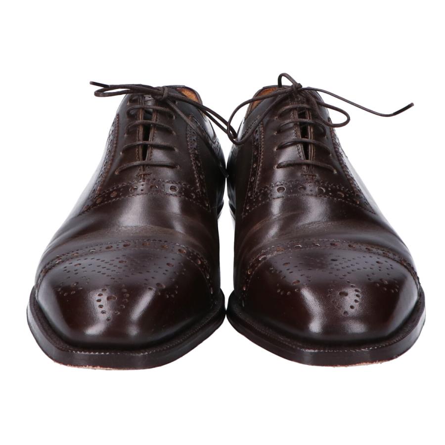 ENZO BONAFE per Beams エンツォボナフェ ビームス別注 PAGANINI パガニーニ セミブローグシューズ 5 1/2 ...