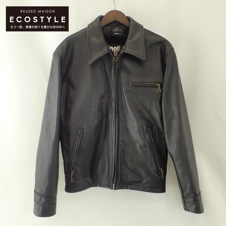 Schott N.Y.C SCHOTT ショット AT101 ボアライナー付 シングルライダース ジャケット 42 ブラック メンズ : ブランドリユースショップエコスタイル - 通販 ...