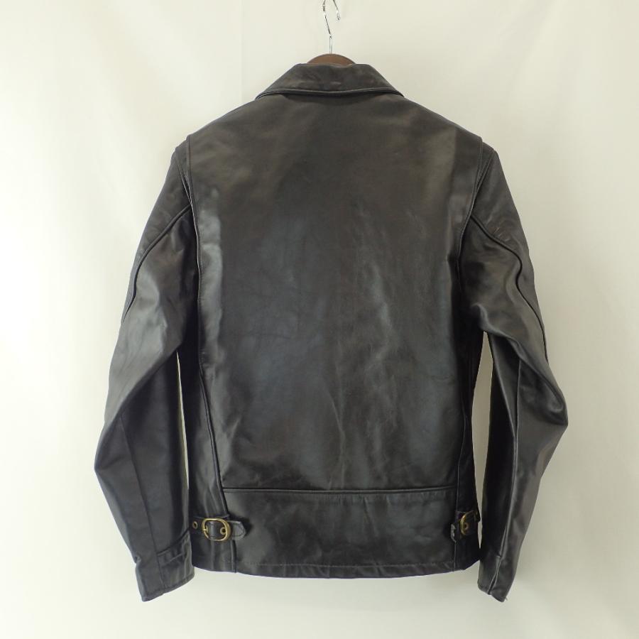 Schott N.Y.C SCHOTT ショット AT101 ボアライナー付 シングルライダース ジャケット 36 ブラック メンズ ...