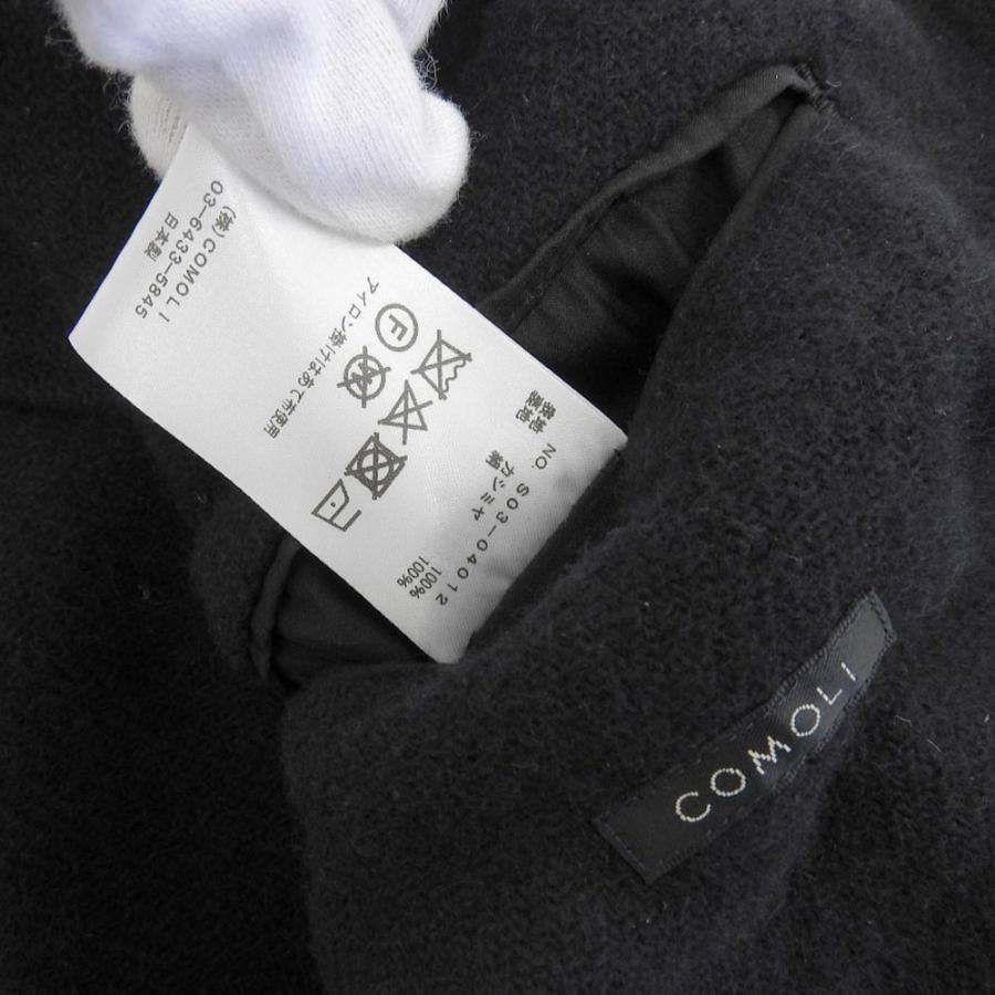 美品 COMOLI コモリ 20AW S03-04012 カシミヤ チェスターコート 3 ブラック メンズ : ブランドリユースショップエコスタイル - 通販 - Yahoo!ショッピング