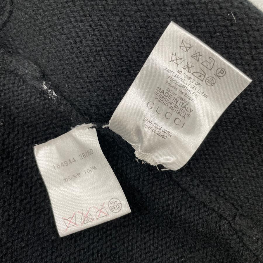 GUCCI グッチ 164944 ブラック カシミヤ100 カーディガン ブラック M カーディガン カシミア レディース 中古 : 7889900000004755 : ブランドリユース ...