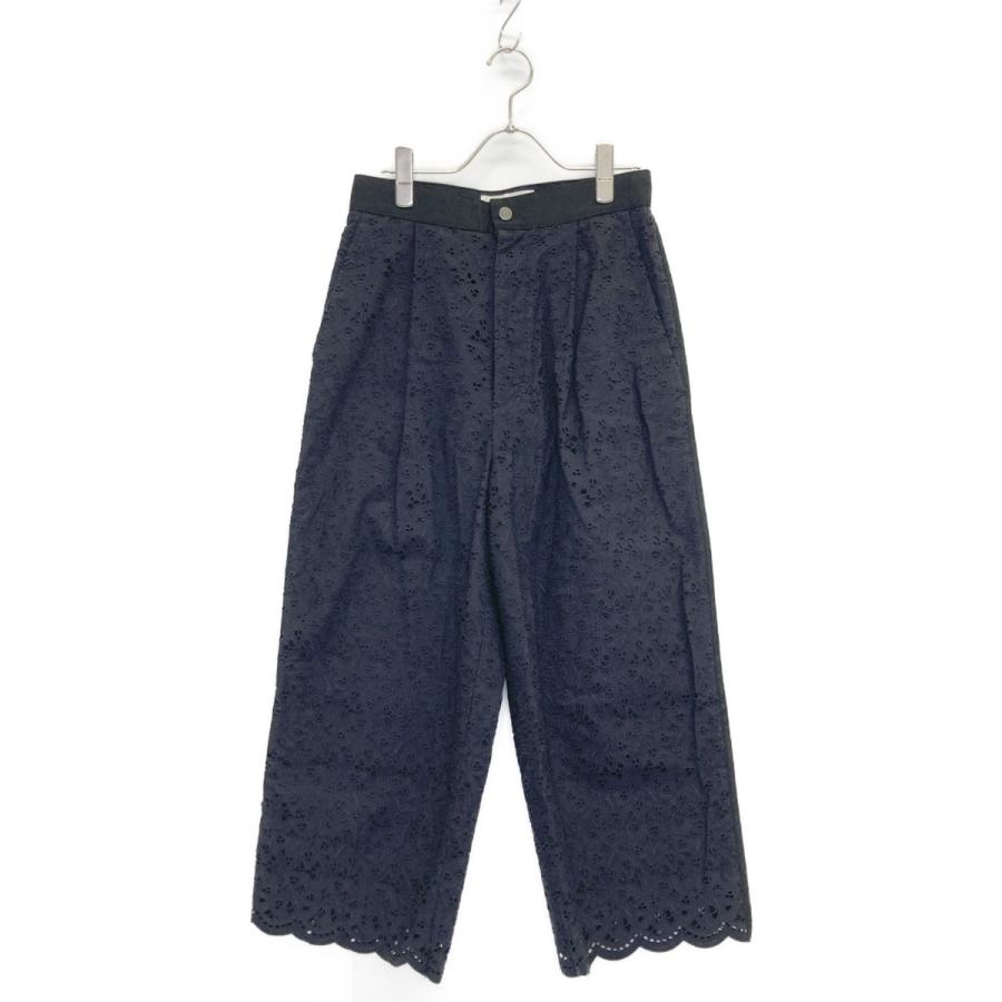 D〓PAREILL〓 デパリエ B1142AFP077 ブラック レース コットンエンブロイダリーパンツ 36 ボトムス コットン レディース 中古 : ブランドリユースショップエコスタイル ...