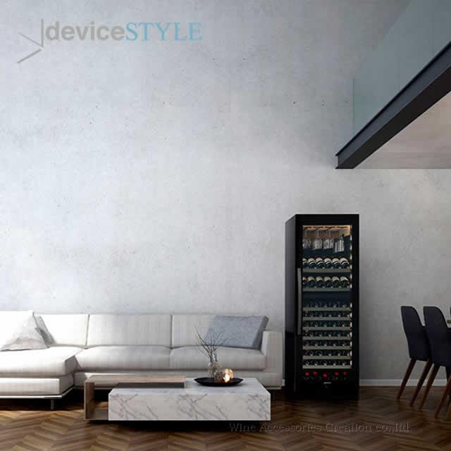 デバイスタイル deviceSTYLE Angelshare L7 125本用 ワインセラー 配送設置込み ※北海道、沖縄、離島を除く ラッピング不可商品 : ワインアクセサリークリエイション ...