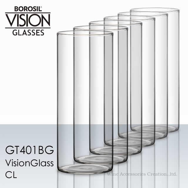 BOROSIL ボロシル ヴィジョングラス CL 450ml 6客セット 正規品 GT401BGx6 : ワインアクセサリークリエイション - 通販 - Yahoo!ショッピング
